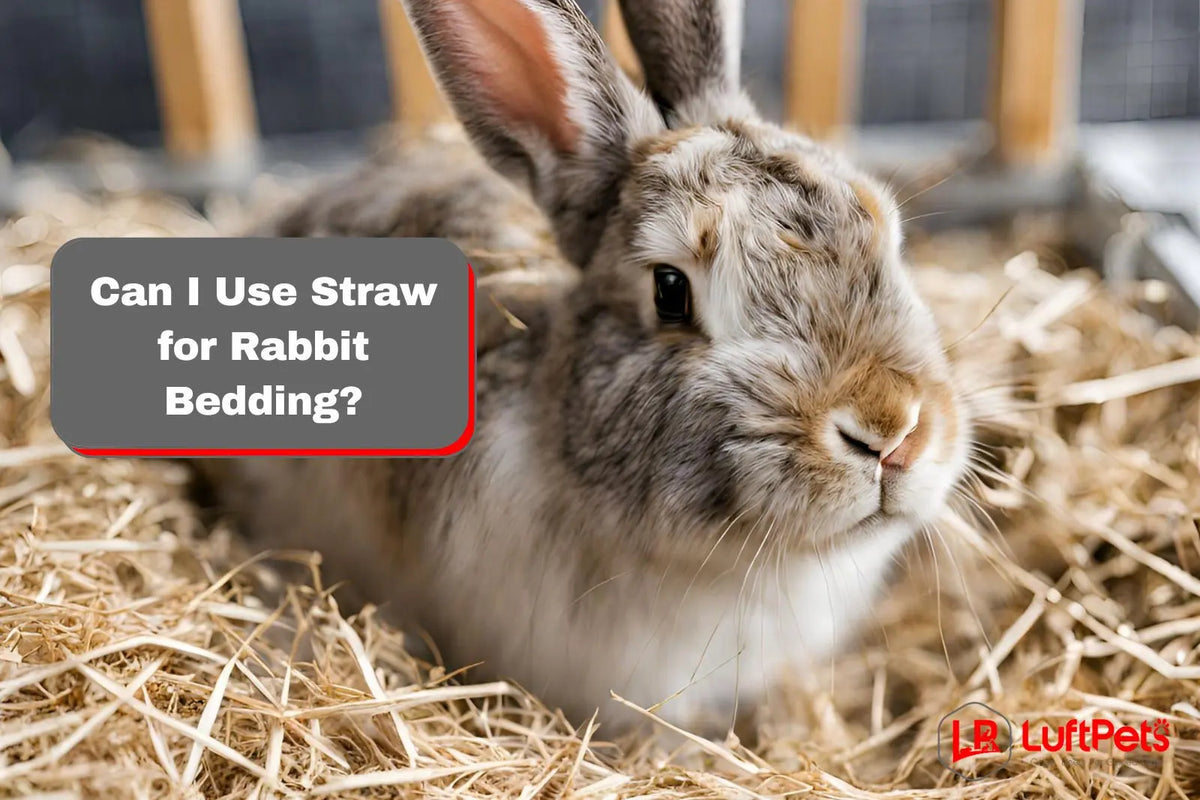 Can I Use Straw for Rabbit Bedding? The Verdict! – LUFTPETS